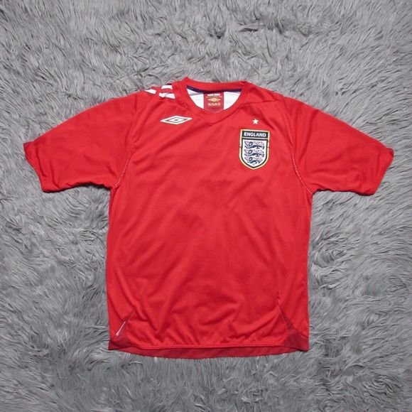 Umbro | Shirts | 206 England National Team Jersey Umbro Mens Large Fifa World Cup | Poshmark